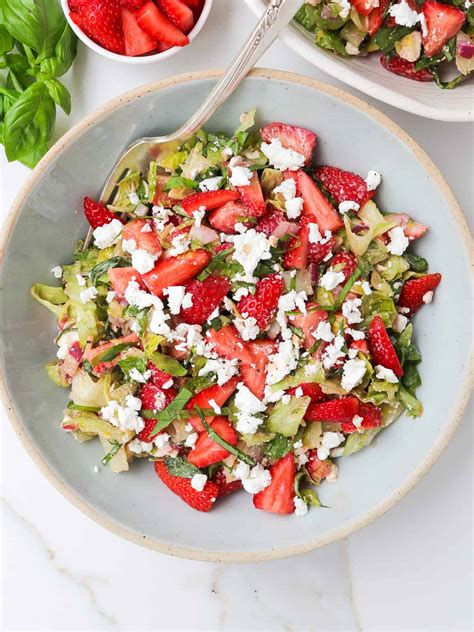Strawberry Goat Cheese Salad Goodness Avenue