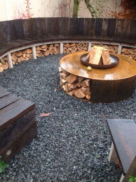 Outdoor Fire Pit Area Fire Pit Seating Backyard Fire Fire Pit