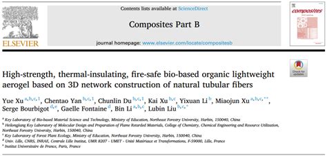 一种三维网状结构隔热、防火的生物基气凝胶气凝胶 热管理 技术邻
