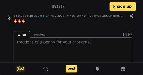 Reply On Daily Discussion Thread Stacker News