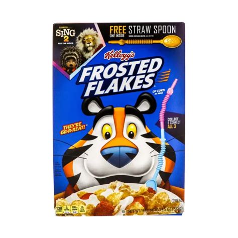 Kellogg S Frosted Flakes Breakfast Cereal Box 135 Oz £886 Picclick Uk