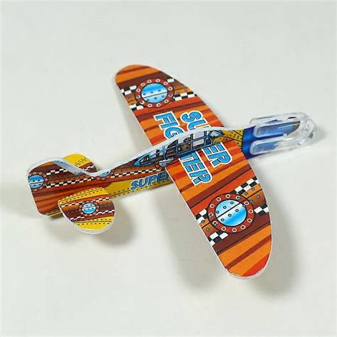 12 Foam Gliders For Polystyrene Planes Toy Plane Ideal For Parties