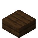 Dark Oak Slab In Minecraft