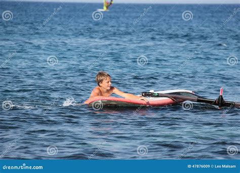 Young Boy With Boogy Board Stock Image Image Of Leisure 47876009