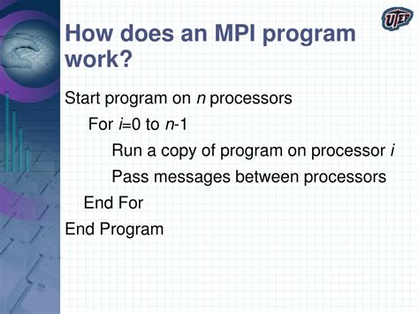 PPT Summary Of MPI Commands Luis Basurto PowerPoint Presentation