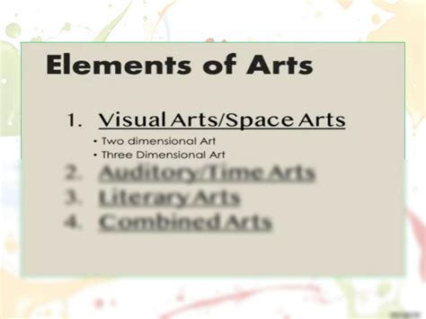 Solution Elements And Principles Of Visual Art Studypool