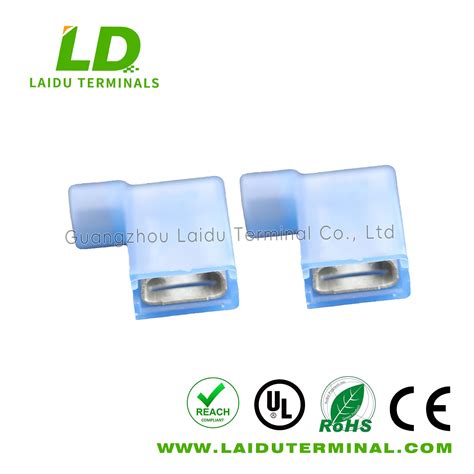 Nylon Insulated Flag Disconnects Flag Terminals Fldny 2 250 Flag