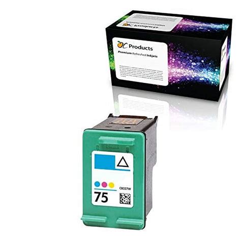 Ocproducts Refilled Ink Cartridge Replacement For Hp 75 For Officejet