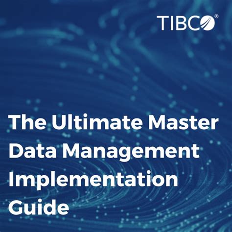Tibco On Linkedin The Ultimate Master Data Management Implementation Guide