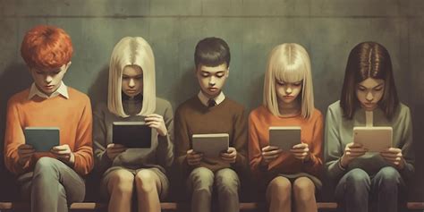 Premium Photo Gadget Addiction