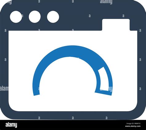 SEO Performance Dashboard Icon Stock Vector Image Art Alamy