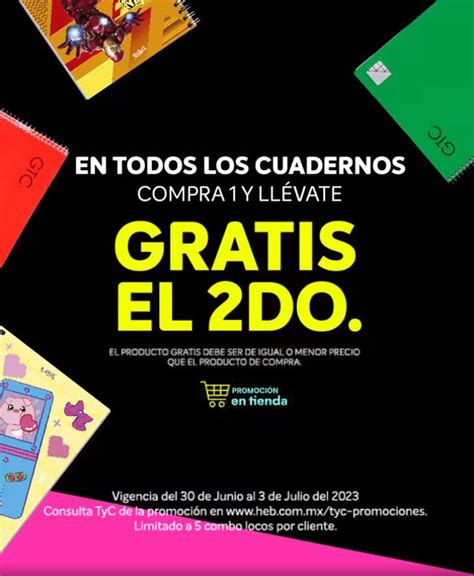 En Heb 2x1 En Todos Los Cuadernos Al 03 De Julio