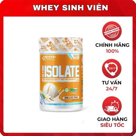 Beyond Isolate Whey Protein 30 Lần Dùng 2 Lbs Wheysinhvien