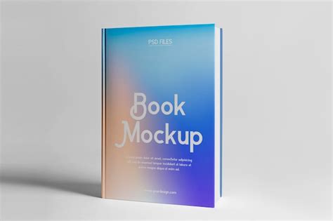 Modelo De Livro Em Estúdio Psd Premium Gerado Com Ia