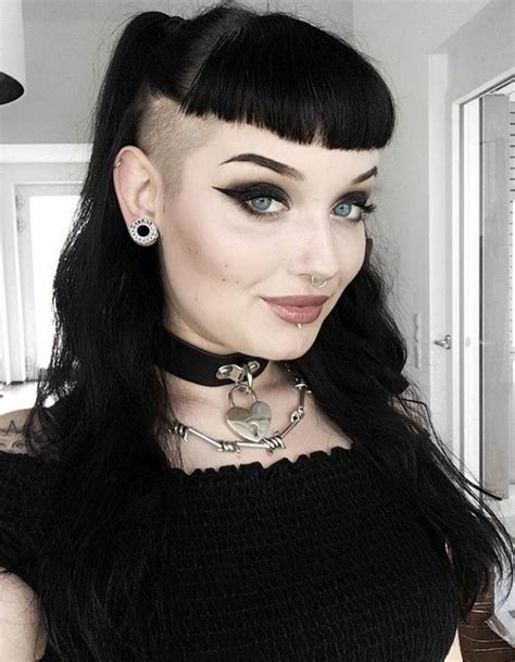 Gotische Goth Hair Edgy Hair Grunge Hair Gothic Hairstyles Wig