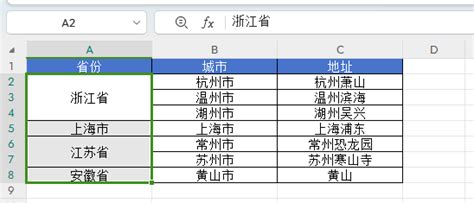 excel怎么合并重复内容在表格中合并相同项的方法技巧 趣帮office教程网