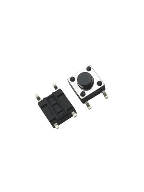 Chave Tactil 6x6x4 3mm Smd Erkatron Comercial Eletrônica