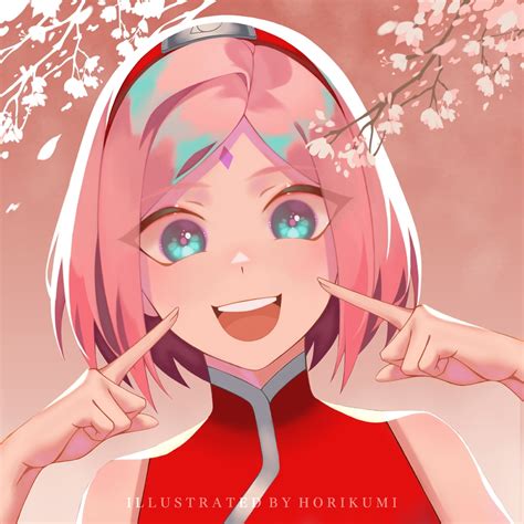 Sakura Haruno 春野サクラ Kumi くみ 插图 Art Street