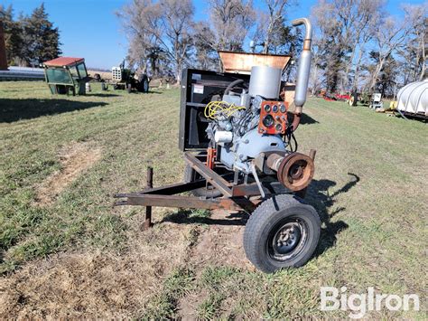 Ford Propane Power Unit On 2 Wheel Trailer Agriculture Bigiron