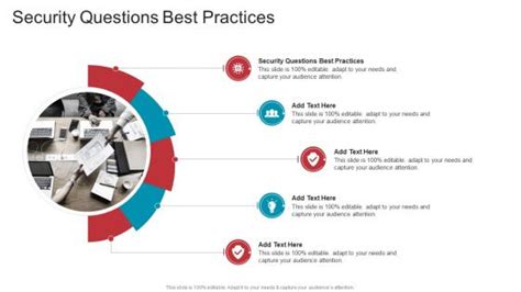 Security Questions Best Practices PowerPoint Presentation And Slides