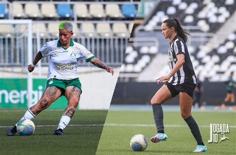Palmeiras x Botafogo no Brasileirão Feminino onde assistir e