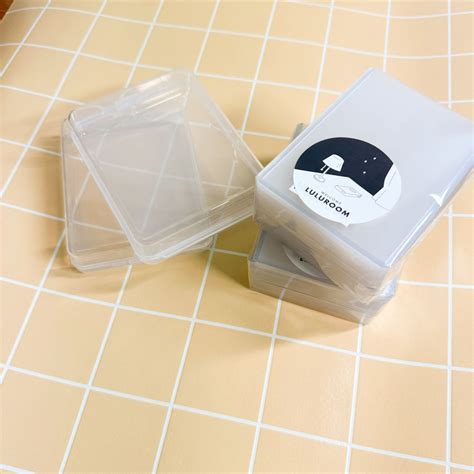 루루룸 루루룸 투명 포토카드탑로더 포카슬리브 포카탑로더 위시버킷