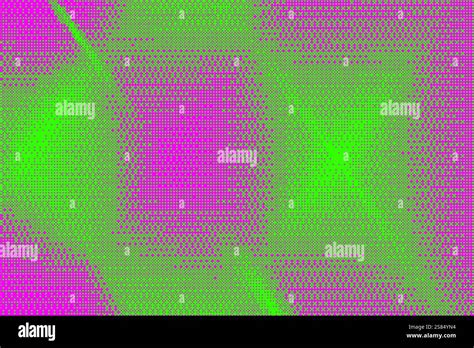 Pixel Background With Bitmap Pattern Retro Game Dotted Gradient Effect