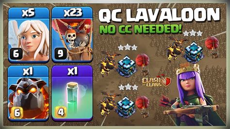 No Cc Needed Th13 Queen Charge Lalo Th13 Qc Lalo Th13 Lavaloon