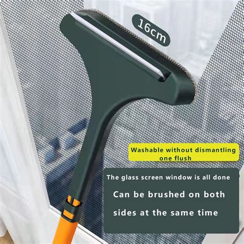 Multi Functional Screen Window Dust Remover Double Sided Cleaning Brush Glass Cleaner Wipper