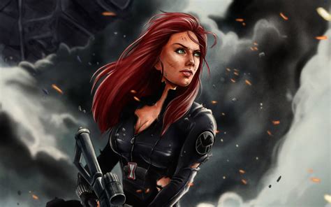 200 Black Widow Wallpapers