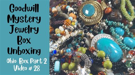 Goodwill Jewelry Mystery Box Unboxing Ohio Part Vid Youtube