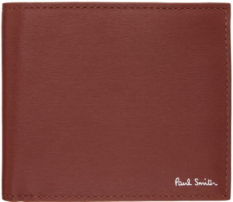 Paul Smith Brown Bifold Wallet Paul Smith
