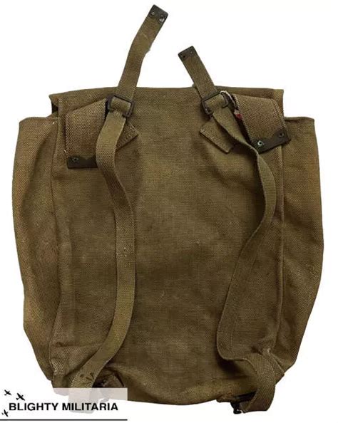 Original Great War British Army 1908 Pattern Large Pack In General Misc