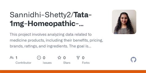 GitHub Sannidhi Shetty2 Tata 1mg Homeopathic Medicine Analysis This