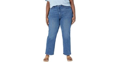 Madewell The Curvy Perfect Vintage Straight Jean In Mayfield Wash In