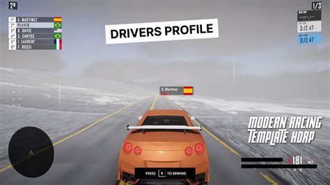 Modern Racing Game Template For Unity UNITY ASSET By Red Target Lab Studio