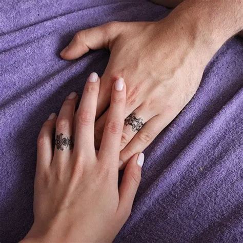78 Wedding Ring Tattoos Done To Symbolize Your Love