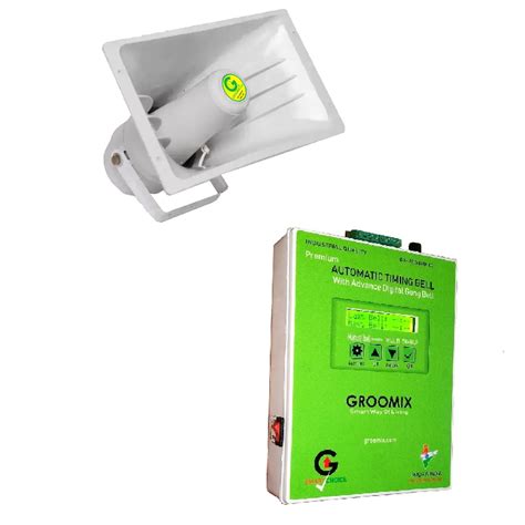 Groomix Automatic Timing Bell For School Colleges Organizations And