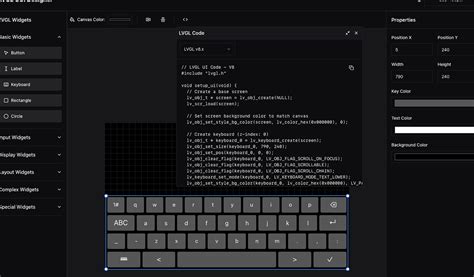 Early Preview Of A Drag And Drop Lvgl Gui Builder Looking For Feedback General Discussion