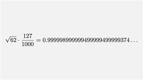 Fermat S Library On Twitter A Curious Almost Integer Https T Co