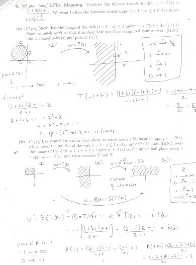 Math 312 Complex Analysis Exams