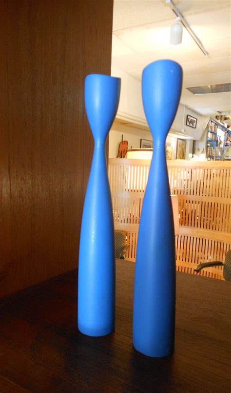 Danish Modern Candlestick Holders Retro On 8th
