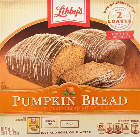 Libbys Pumpkin Bread Kits The Cake Boutique