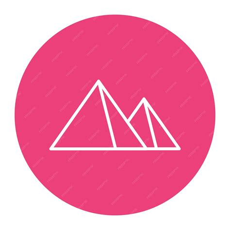 Premium Vector Egypt Pyramid Vector Illustration