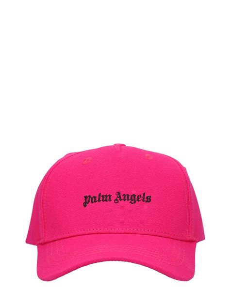 Palm Angels Classic Logo Cotton Baseball Cap Palm Angels