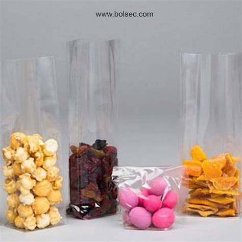 Venta de Bolsas de celofán Polipropileno con Fuelle Venta desde Millar Cualquier Cantidad y