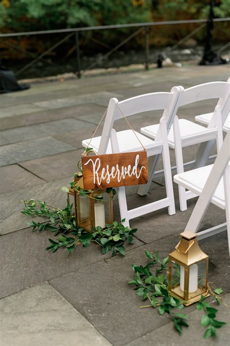 Wedding Reserved Sign