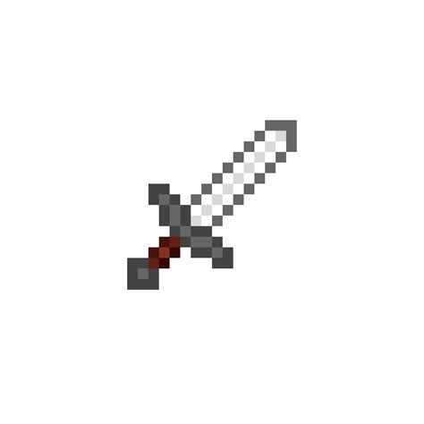 Iron Minecraft Sword