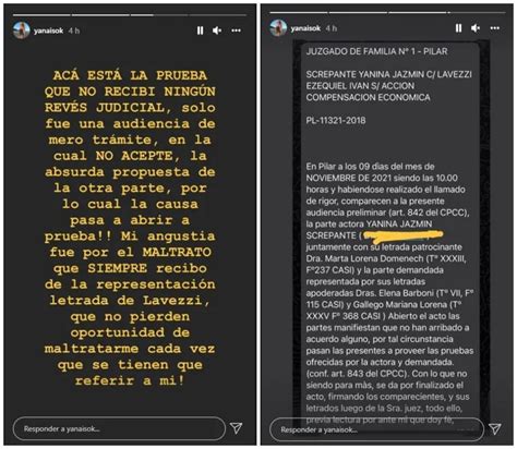 La Reacción De Yanina Screpante Tras La Internación Del Pocho Lavezzi