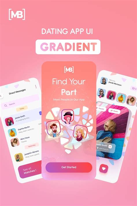 Dating App Ui Gradient App Ui Dating App